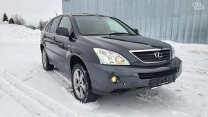 Pelēks Lexus RX 400h 2006 Šauļi, ar dzinēja tilpumu 3.30 L un nobraukumu 284 tūkst. km par 6250 €, foto  vietnē AUTOMOTO.COM.LV
