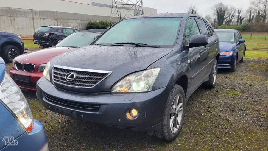 Pelēks Lexus RX 400h 2006 Šauļi, ar dzinēja tilpumu 3.30 L un nobraukumu 284 tūkst. km par 6250 €, foto 32 vietnē AUTOMOTO.COM.LV