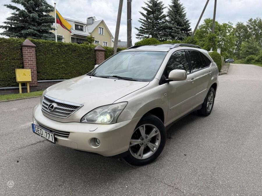 Pelēks Lexus RX 400h 2006 Viļņa, ar dzinēja tilpumu 3.31 L un nobraukumu 206 tūkst. km par 3450 €, foto 1 vietnē AUTOMOTO.COM.LV