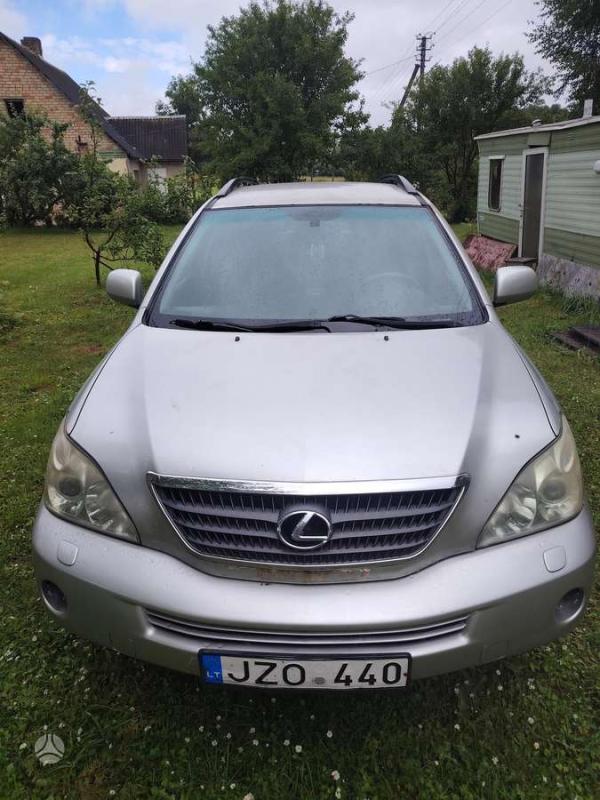 Grey Lexus RX 400h 2006 in Nemencine, with an engine capacity of 3.31 L and mileage of 360 thousand km for 3650 €, photo 2 on AUTOMOTO.COM.LV
