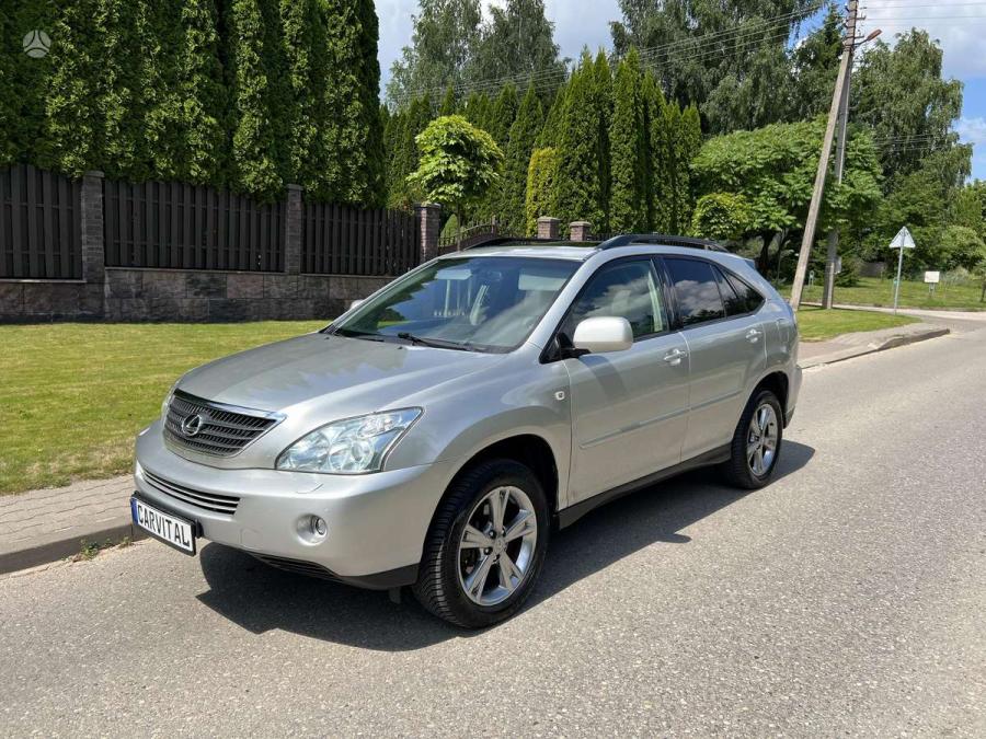 Pelēks Lexus RX 400h 2006 Viļņa, ar dzinēja tilpumu 3.30 L un nobraukumu 368 tūkst. km par 4500 €, foto 1 vietnē AUTOMOTO.COM.LV