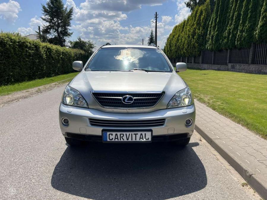 Pelēks Lexus RX 400h 2006 Viļņa, ar dzinēja tilpumu 3.30 L un nobraukumu 368 tūkst. km par 4500 €, foto 9 vietnē AUTOMOTO.COM.LV