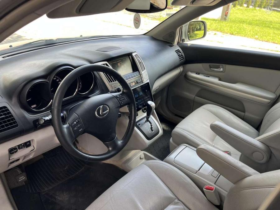 Pelēks Lexus RX 400h 2006 Viļņa, ar dzinēja tilpumu 3.30 L un nobraukumu 368 tūkst. km par 4500 €, foto 11 vietnē AUTOMOTO.COM.LV