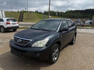 Pelēks Lexus RX 400h 2006 Viļņa, ar dzinēja tilpumu 3.31 L un nobraukumu 336 tūkst. km par 3900 €, foto  vietnē AUTOMOTO.COM.LV