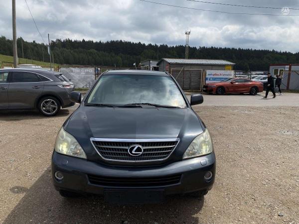 Grey Lexus RX 400h 2006 in Vilnius, with an engine capacity of 3.31 L and mileage of 336 thousand km for 3900 €, photo 10 on AUTOMOTO.COM.LV