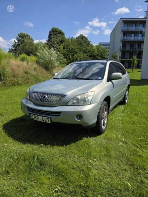 Pelēks Lexus RX 400h 2006 Viļņa, ar dzinēja tilpumu 3.31 L un nobraukumu 299 tūkst. km par 3200 €, foto  vietnē AUTOMOTO.COM.LV