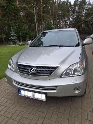 Pelēks Lexus RX 400h 2006 Viļņa, ar dzinēja tilpumu 3.31 L un nobraukumu 275 tūkst. km par 5100 €, foto  vietnē AUTOMOTO.COM.LV