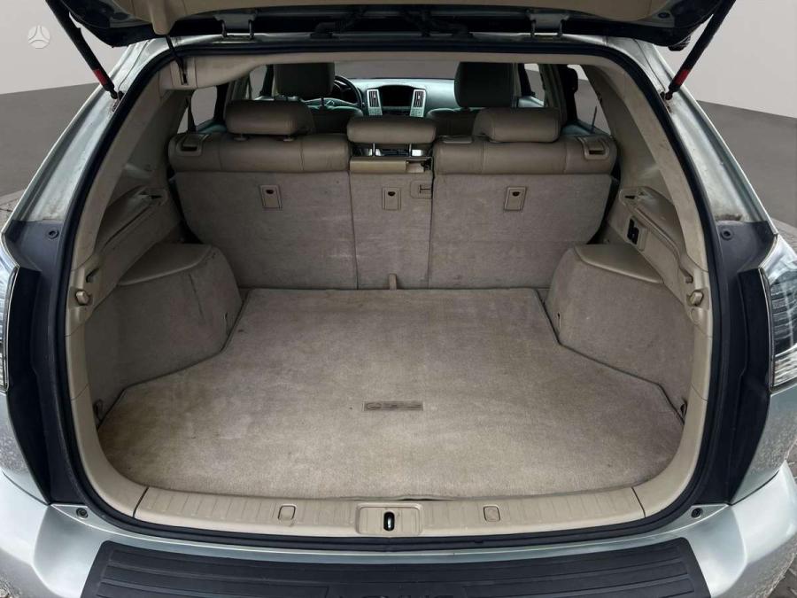 Pelēks Lexus RX 400h 2006 Kauņa, ar dzinēja tilpumu 3.30 L un nobraukumu 324 tūkst. km par 4999 €, foto 11 vietnē AUTOMOTO.COM.LV