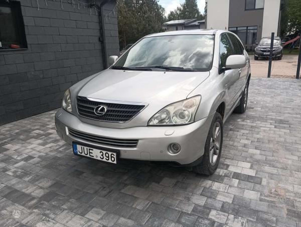 Pelēks Lexus RX 400h 2006 Viļņa, ar dzinēja tilpumu 3.30 L un nobraukumu 380 tūkst. km par 4400 €, foto 2 vietnē AUTOMOTO.COM.LV