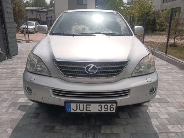 Pelēks Lexus RX 400h 2006 Viļņa, ar dzinēja tilpumu 3.30 L un nobraukumu 380 tūkst. km par 4400 €, foto 5 vietnē AUTOMOTO.COM.LV