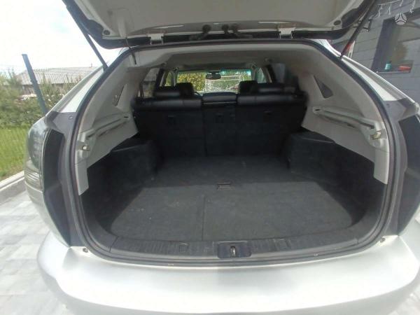Pelēks Lexus RX 400h 2006 Viļņa, ar dzinēja tilpumu 3.30 L un nobraukumu 380 tūkst. km par 4400 €, foto 10 vietnē AUTOMOTO.COM.LV