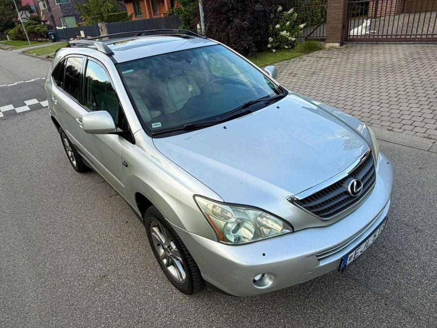 Pelēks Lexus RX 400h 2006 Viļņa, ar dzinēja tilpumu 3.30 L un nobraukumu 320 tūkst. km par 3550 €, foto 3 vietnē AUTOMOTO.COM.LV