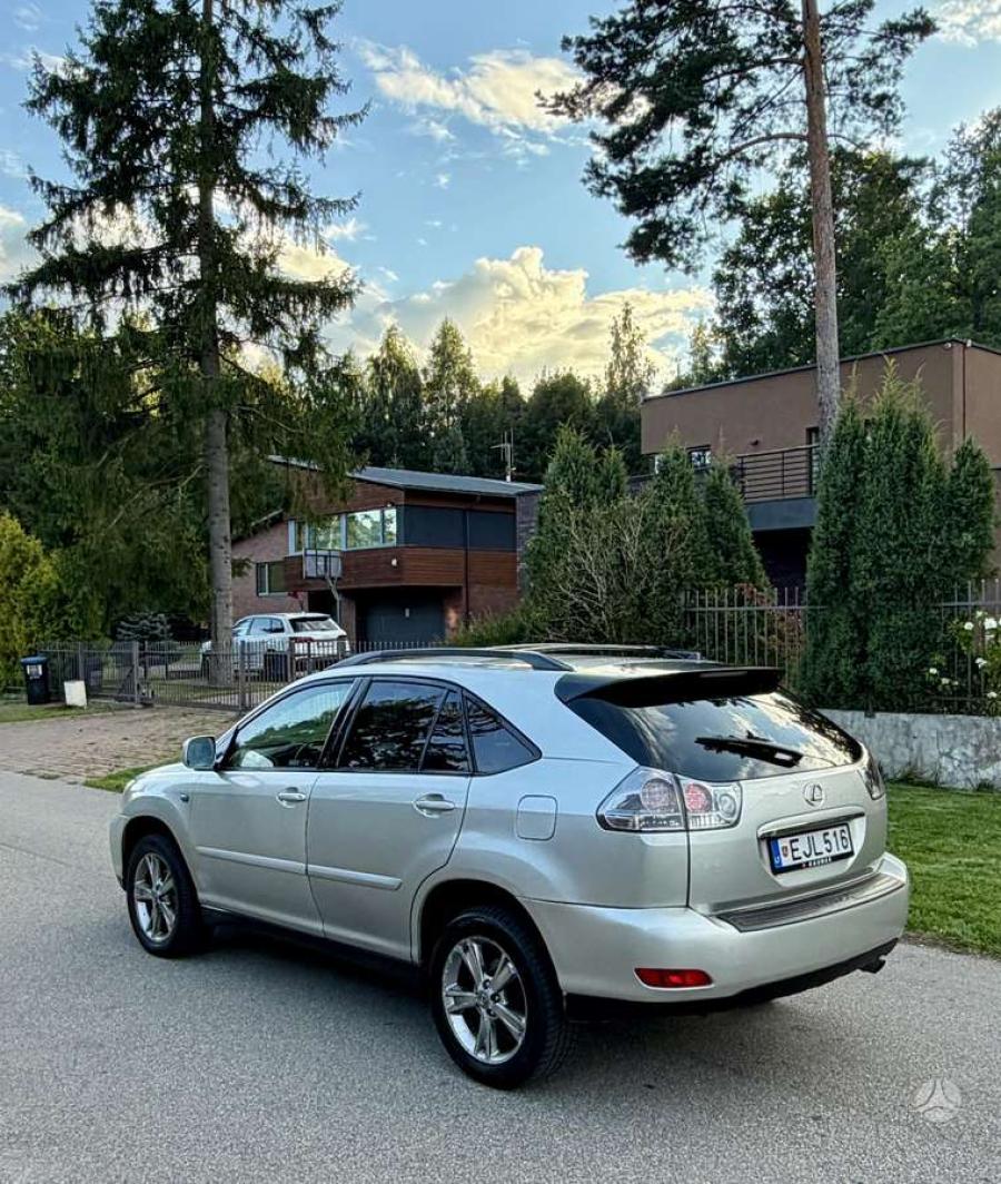 Pelēks Lexus RX 400h 2006 Viļņa, ar dzinēja tilpumu 3.30 L un nobraukumu 320 tūkst. km par 3550 €, foto 9 vietnē AUTOMOTO.COM.LV