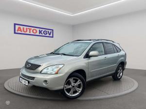 Pelēks Lexus RX 400h 2006 Kauņa, ar dzinēja tilpumu 3.30 L un nobraukumu 324 tūkst. km par 4999 €, foto  vietnē AUTOMOTO.COM.LV