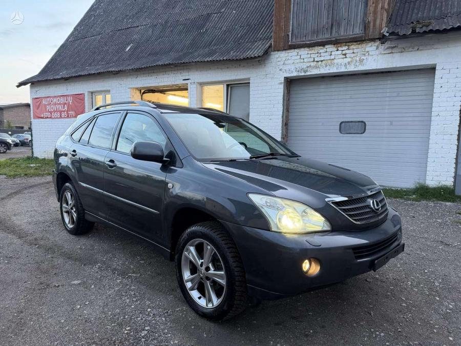 Grey Lexus RX 400h 2006 in Kaunas, with an engine capacity of 3.31 L and mileage of 353 thousand km for 3300 €, photo 9 on AUTOMOTO.COM.LV