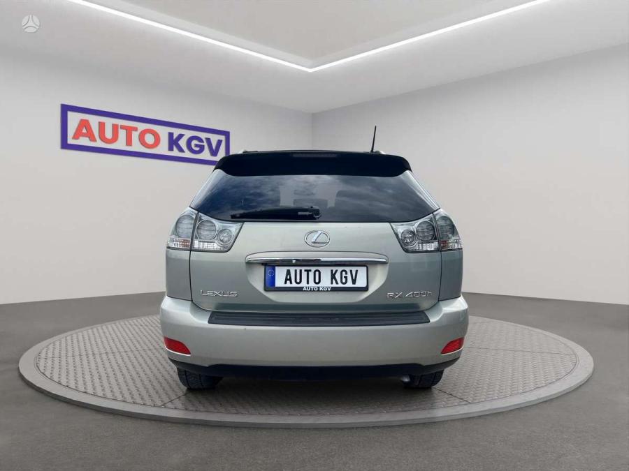 Pelēks Lexus RX 400h 2006 Kauņa, ar dzinēja tilpumu 3.30 L un nobraukumu 324 tūkst. km par 4999 €, foto 5 vietnē AUTOMOTO.COM.LV
