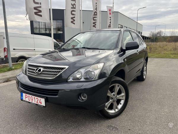 Grey Lexus RX 400h 2007 in Vilnius, with an engine capacity of 3.31 L and mileage of 338 thousand km for 6950 €, photo 1 on AUTOMOTO.COM.LV