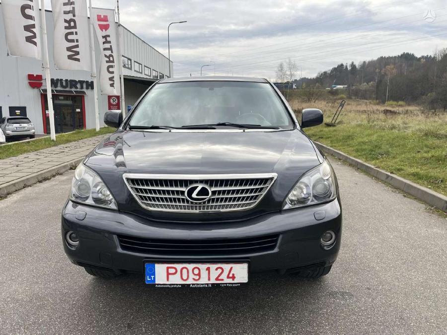 Pelēks Lexus RX 400h 2007 Viļņa, ar dzinēja tilpumu 3.31 L un nobraukumu 338 tūkst. km par 6950 €, foto 2 vietnē AUTOMOTO.COM.LV
