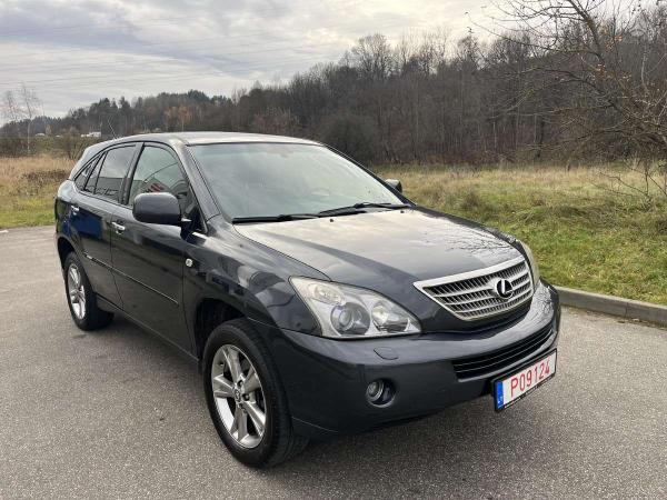 Grey Lexus RX 400h 2007 in Vilnius, with an engine capacity of 3.31 L and mileage of 338 thousand km for 6950 €, photo 3 on AUTOMOTO.COM.LV