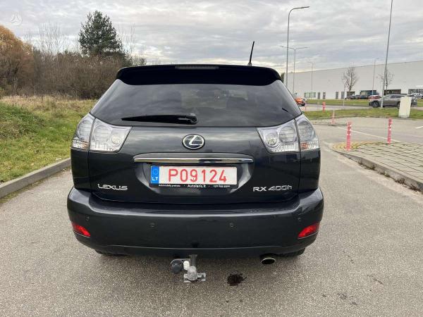 Grey Lexus RX 400h 2007 in Vilnius, with an engine capacity of 3.31 L and mileage of 338 thousand km for 6950 €, photo 6 on AUTOMOTO.COM.LV