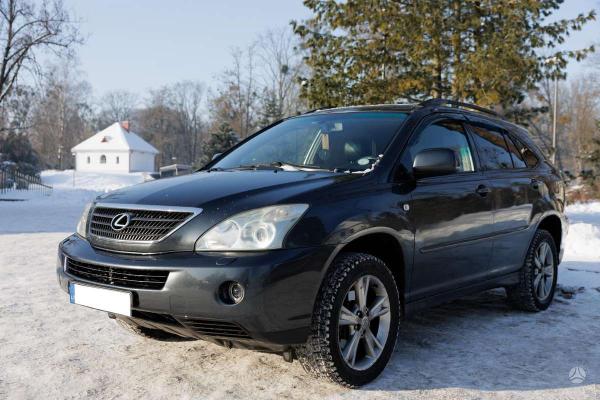 Grey Lexus RX 400h 2007 in Kaunas, with an engine capacity of 3.31 L and mileage of 339 thousand km for 4300 €, photo 2 on AUTOMOTO.COM.LV
