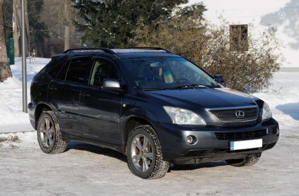 Grey Lexus RX 400h 2007 in Kaunas, with an engine capacity of 3.31 L and mileage of 339 thousand km for 4300 €, photo 3 on AUTOMOTO.COM.LV