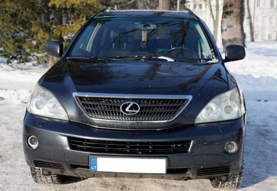 Pelēks Lexus RX 400h 2007 Kauņa, ar dzinēja tilpumu 3.31 L un nobraukumu 339 tūkst. km par 4300 €, foto 4 vietnē AUTOMOTO.COM.LV