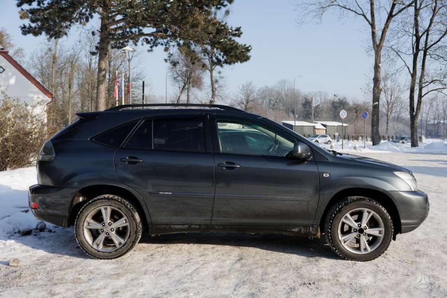 Pelēks Lexus RX 400h 2007 Kauņa, ar dzinēja tilpumu 3.31 L un nobraukumu 339 tūkst. km par 4300 €, foto 5 vietnē AUTOMOTO.COM.LV