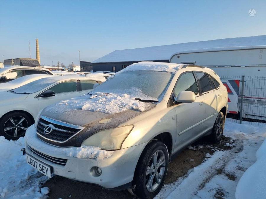 Pelēks Lexus RX 400h 2007 Tauragė, ar dzinēja tilpumu 3.30 L un nobraukumu 200 tūkst. km par 2250 €, foto 2 vietnē AUTOMOTO.COM.LV