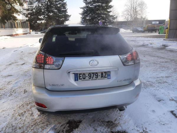 Grey Lexus RX 400h 2007 in Alytus, with an engine capacity of 3.31 L and mileage of 302 thousand km for 6400 €, photo 7 on AUTOMOTO.COM.LV