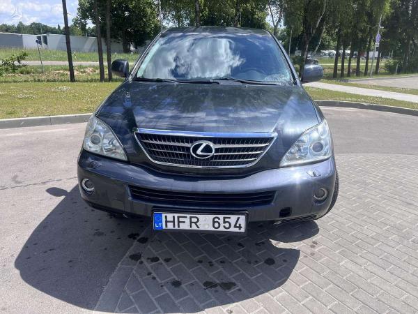 Pelēks Lexus RX 400h 2007 Viļņa, ar dzinēja tilpumu 3.31 L un nobraukumu 236 tūkst. km par 4000 €, foto 1 vietnē AUTOMOTO.COM.LV