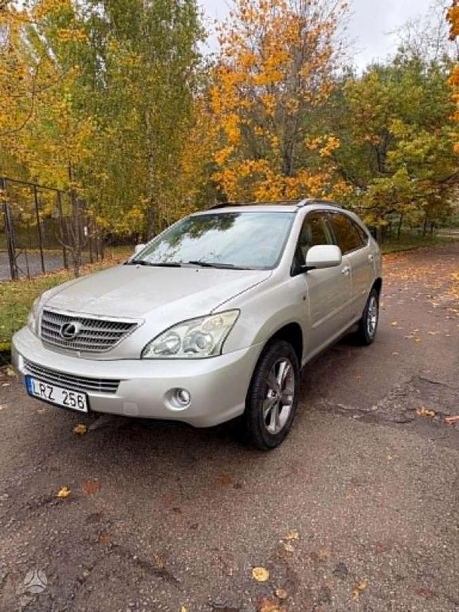 Grey Lexus RX 400h 2007 in Vilnius, with an engine capacity of 3.31 L and mileage of 162 thousand km for 5900 €, photo 1 on AUTOMOTO.COM.LV