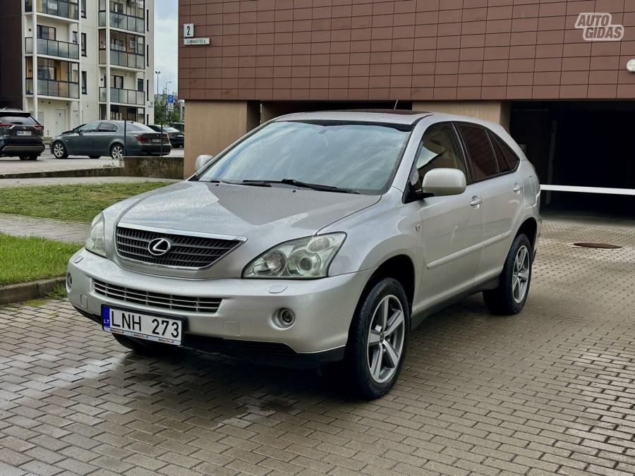 Pelēks Lexus RX 400h 2007 Viļņa, ar dzinēja tilpumu 3.50 L un nobraukumu 260 tūkst. km par 5500 €, foto 6 vietnē AUTOMOTO.COM.LV