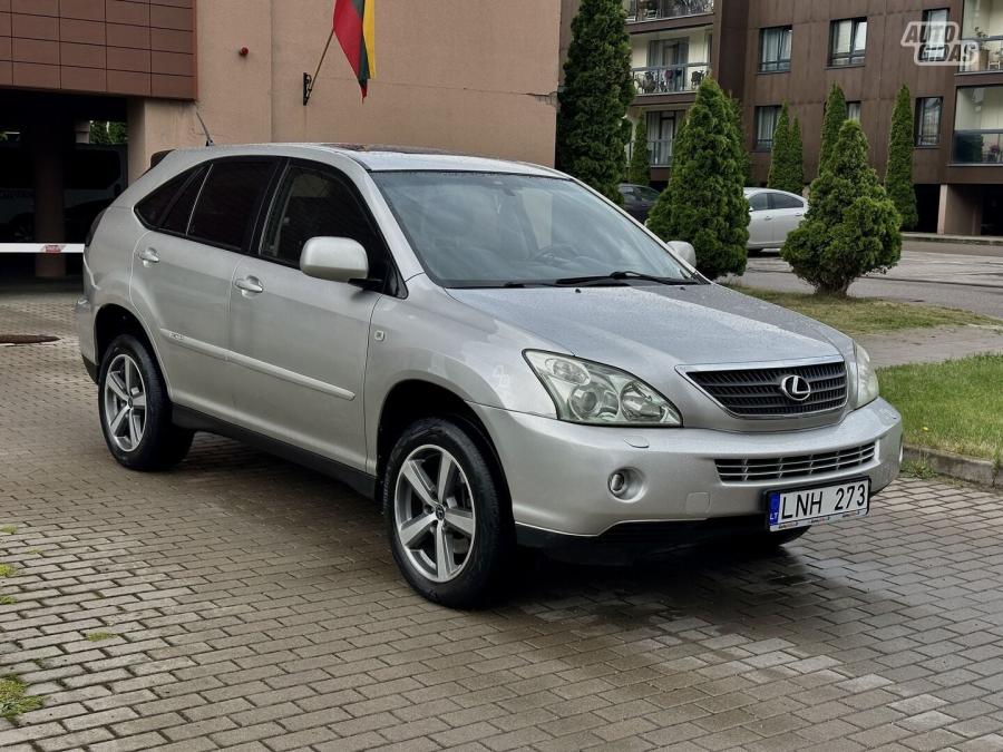 Pelēks Lexus RX 400h 2007 Viļņa, ar dzinēja tilpumu 3.50 L un nobraukumu 260 tūkst. km par 5500 €, foto 8 vietnē AUTOMOTO.COM.LV