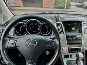 Pelēks Lexus RX 400h 2007 Viļņa, ar dzinēja tilpumu 3.50 L un nobraukumu 260 tūkst. km par 5500 €, foto 36 vietnē AUTOMOTO.COM.LV