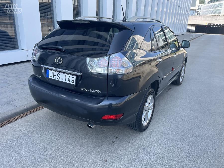 Grey Lexus RX 400h 2007 in Vilnius, with an engine capacity of 3.30 L and mileage of 177 thousand km for 5000 €, photo 4 on AUTOMOTO.COM.LV