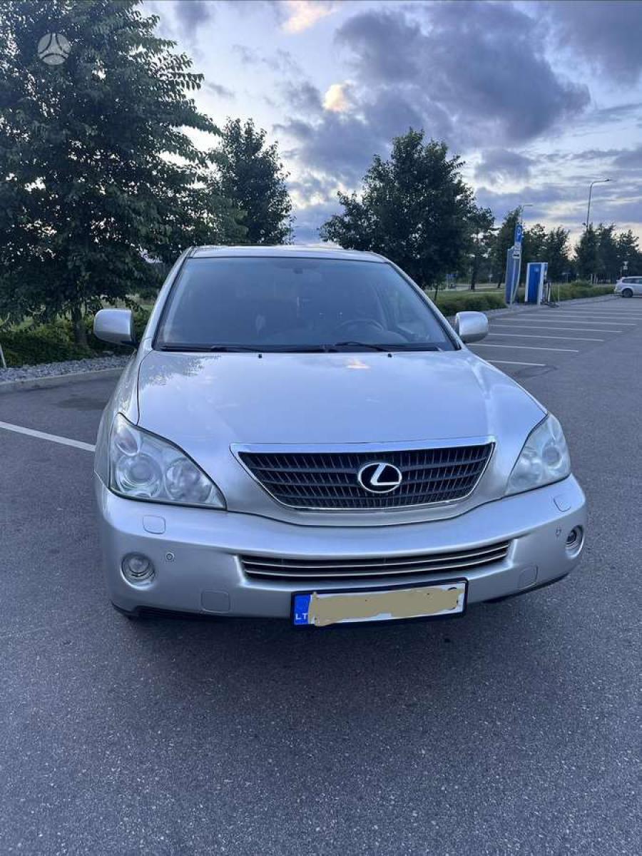 Grey Lexus RX 400h 2007 in Vilnius, with an engine capacity of 3.31 L and mileage of 228 thousand km for 5500 €, photo 4 on AUTOMOTO.COM.LV