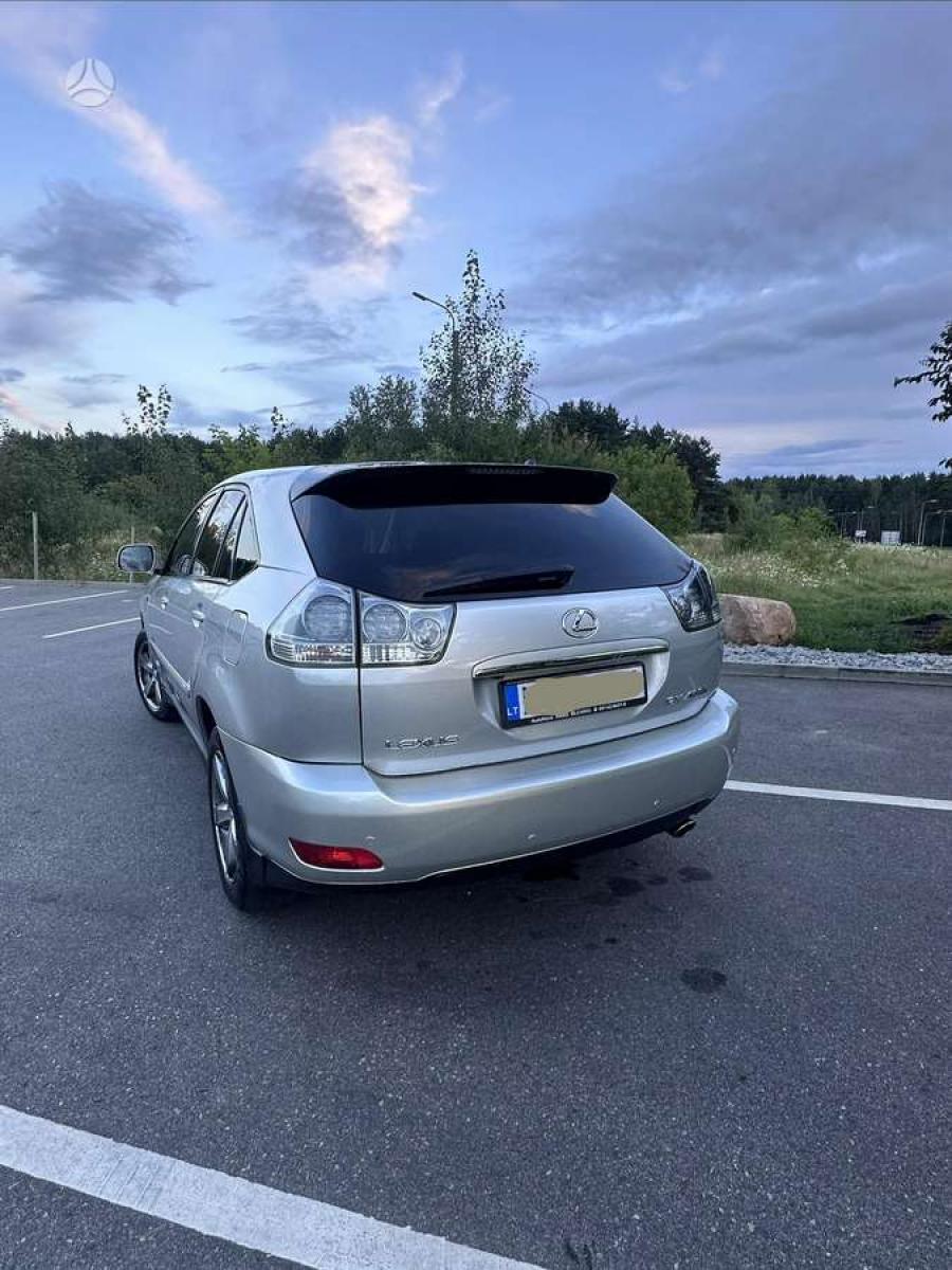 Grey Lexus RX 400h 2007 in Vilnius, with an engine capacity of 3.31 L and mileage of 228 thousand km for 5500 €, photo 6 on AUTOMOTO.COM.LV
