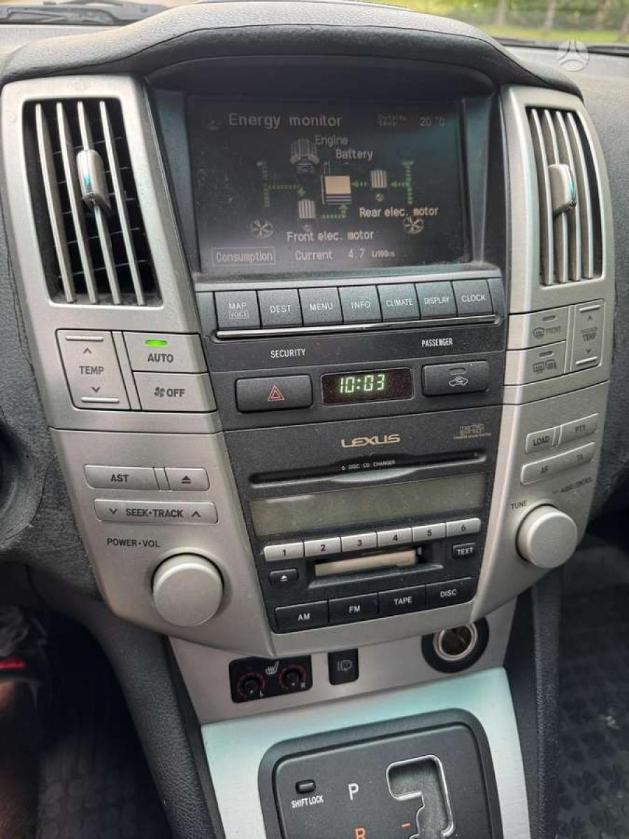 Grey Lexus RX 400h 2007 in Telschi, with an engine capacity of 3.31 L and mileage of 254 thousand km for 4999 €, photo 27 on AUTOMOTO.COM.LV