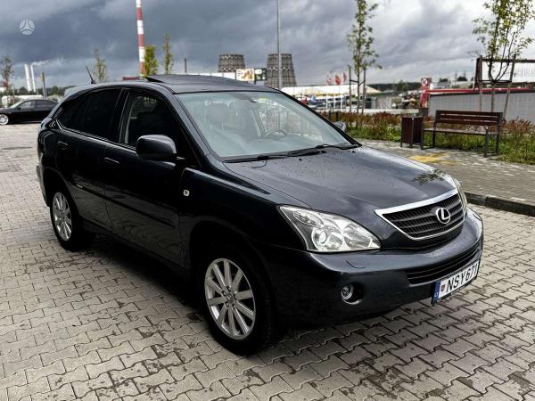 Grey Lexus RX 400h 2007 in Vilnius, with an engine capacity of 3.30 L and mileage of 280 thousand km for 4950 €, photo 4 on AUTOMOTO.COM.LV