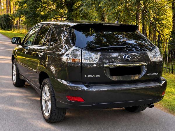 Grey Lexus RX 400h 2007 in Vilnius, with an engine capacity of 3.31 L and mileage of 268 thousand km for 7700 €, photo 10 on AUTOMOTO.COM.LV