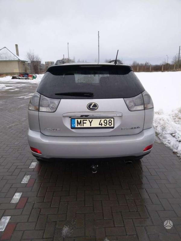 Grey Lexus RX 400h 2008 in Vilnius, with an engine capacity of 3.31 L and mileage of 212 thousand km for 4950 €, photo 4 on AUTOMOTO.COM.LV