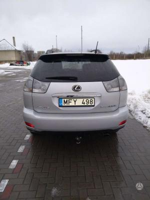 Pelēks Lexus RX 400h 2008 Viļņa, ar dzinēja tilpumu 3.31 L un nobraukumu 212 tūkst. km par 4950 €, foto 4 vietnē AUTOMOTO.COM.LV