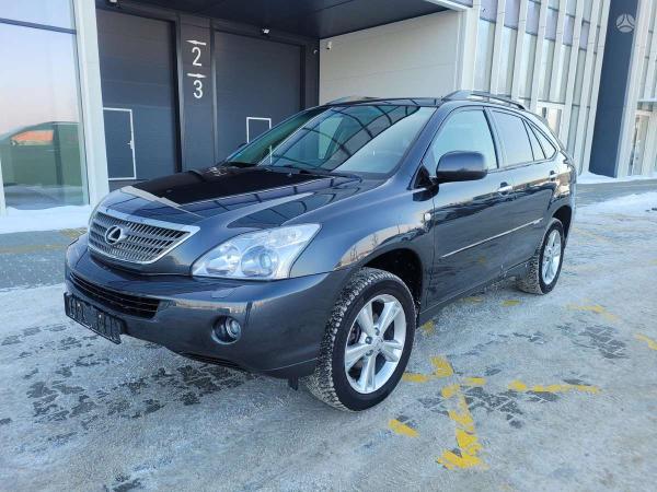 Pelēks Lexus RX 400h 2008 Viļņa, ar dzinēja tilpumu 3.31 L un nobraukumu 236 tūkst. km par 7600 €, foto 1 vietnē AUTOMOTO.COM.LV