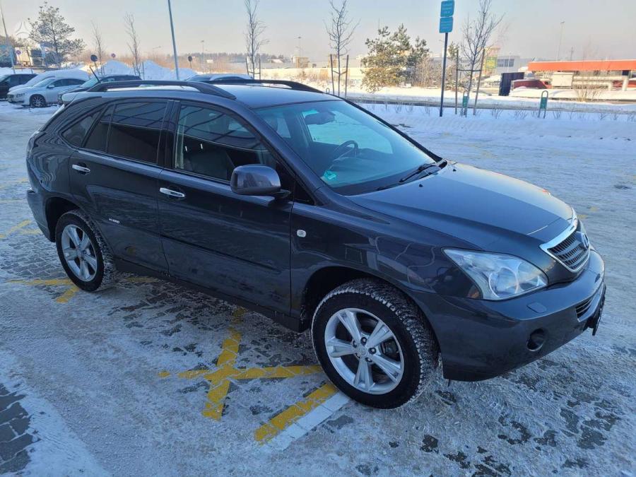Pelēks Lexus RX 400h 2008 Viļņa, ar dzinēja tilpumu 3.31 L un nobraukumu 236 tūkst. km par 7600 €, foto 4 vietnē AUTOMOTO.COM.LV