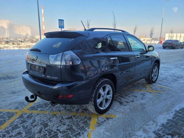 Pelēks Lexus RX 400h 2008 Viļņa, ar dzinēja tilpumu 3.31 L un nobraukumu 236 tūkst. km par 7600 €, foto 5 vietnē AUTOMOTO.COM.LV