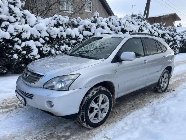 Grey Lexus RX 400h 2008 in Vilnius, with an engine capacity of 3.30 L and mileage of 260 thousand km for 6650 €, photo 7 on AUTOMOTO.COM.LV