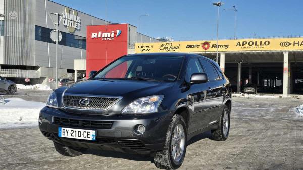 Pelēks Lexus RX 400h 2008 Viļņa, ar dzinēja tilpumu 3.31 L un nobraukumu 265 tūkst. km par 7350 €, foto 2 vietnē AUTOMOTO.COM.LV
