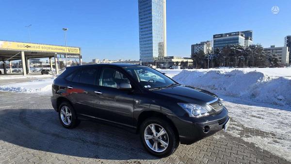 Pelēks Lexus RX 400h 2008 Viļņa, ar dzinēja tilpumu 3.31 L un nobraukumu 265 tūkst. km par 7350 €, foto 6 vietnē AUTOMOTO.COM.LV
