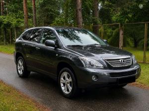 Pelēks Lexus RX 400h 2008 Viļņa, ar dzinēja tilpumu 3.30 L un nobraukumu 315 tūkst. km par 7700 €, foto  vietnē AUTOMOTO.COM.LV